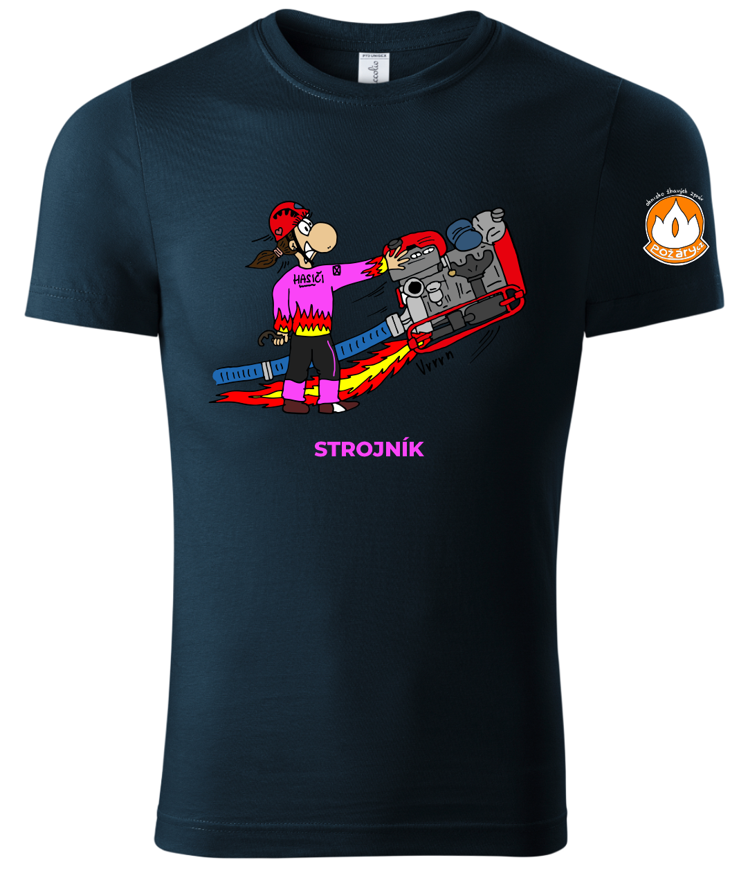 Tričko strojník žena - Požáry.cz
